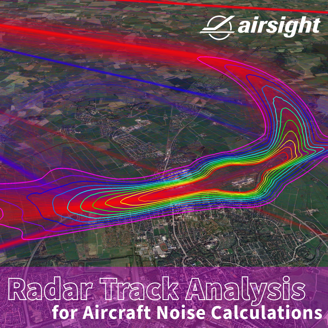 Radar Track Analysis for Aircraft Noise Calculation - airsight GmbH